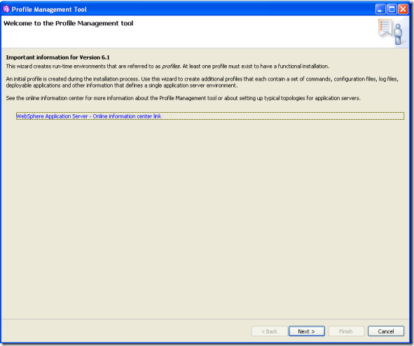 WAS - WebSphere Application Server : How to Create Profile for ...